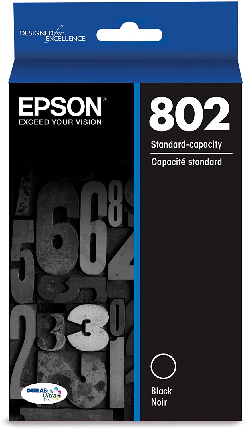 T802120S - Cartouche à jet d'encre originale Epson T802120S - Noire ...