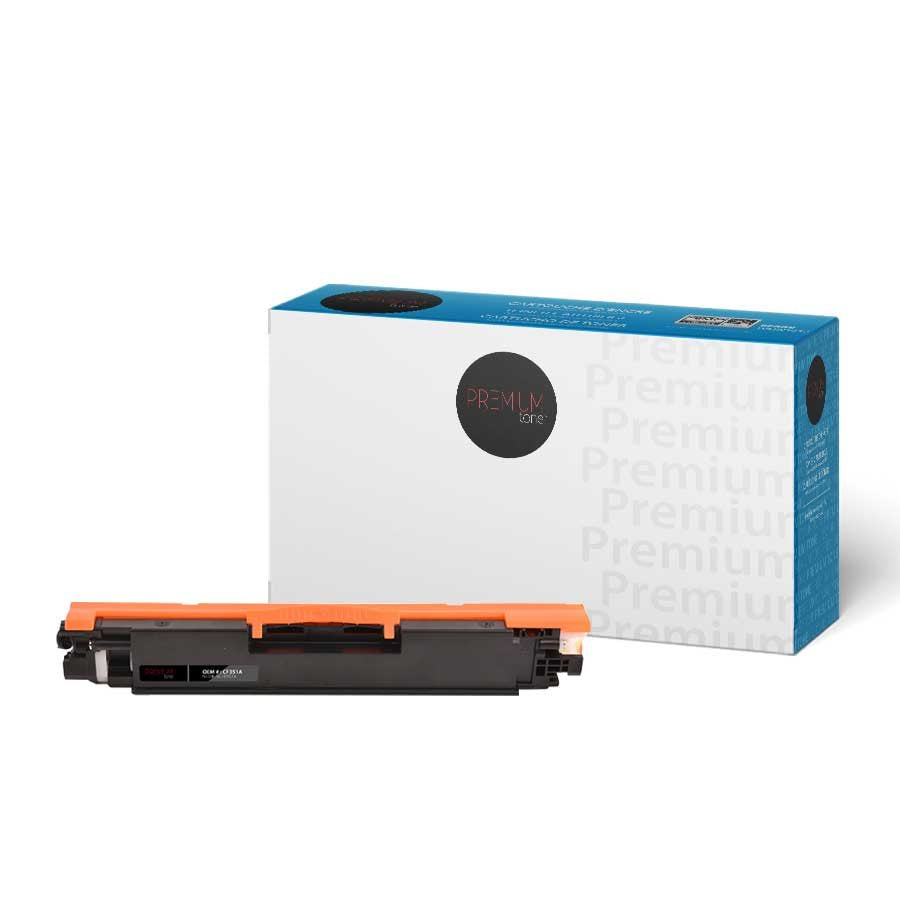 CCF351A - Cartouche laser compatible - Cyan - 1 000 pages à 5% de couv ...